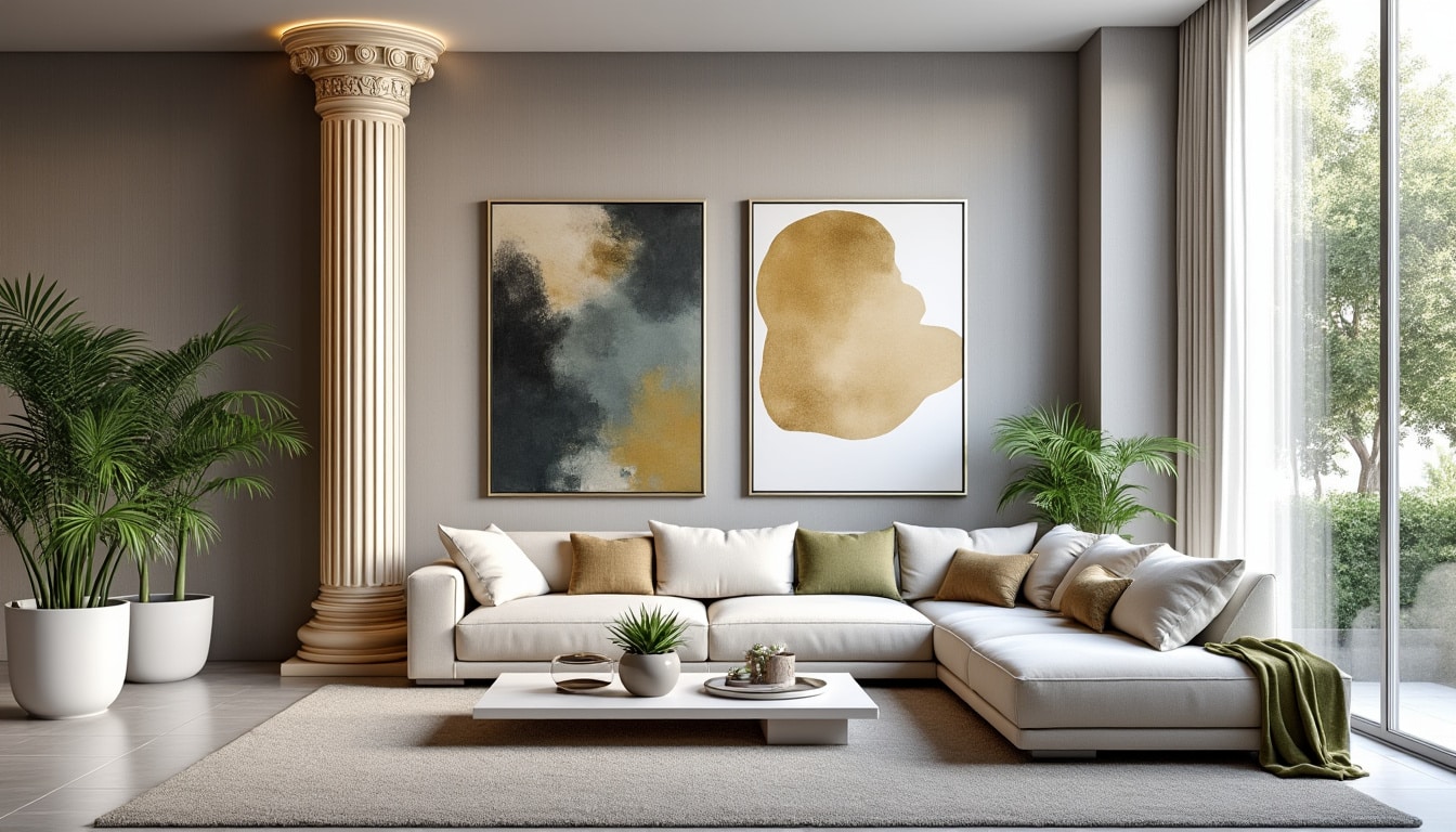 Colonne décorative : astuces pour sublimer votre salon